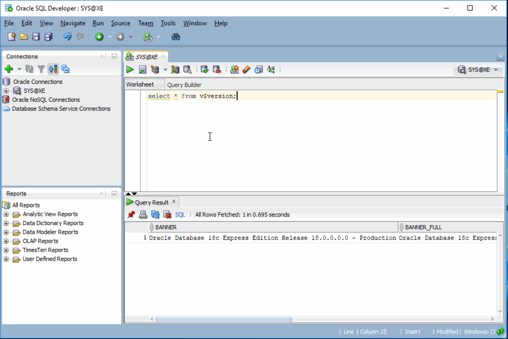 How to install Oracle Database 18c XE on Windows – Gerald on IT