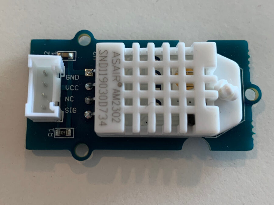 How to use a Grove Temperature and Humidity Sensor Pro with a Raspberry ...