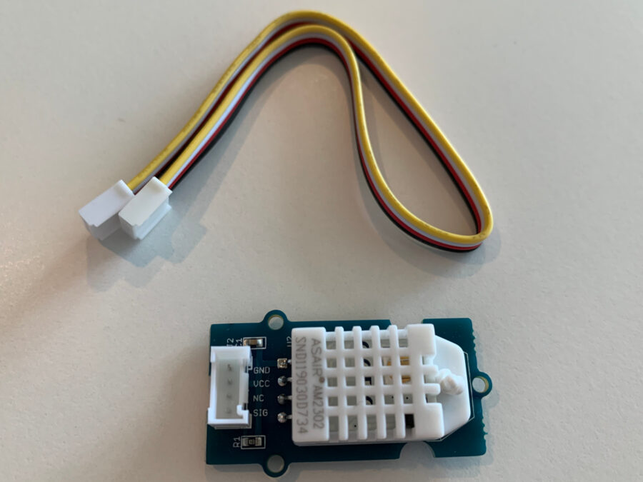 How to use a Grove Temperature and Humidity Sensor Pro with a Raspberry ...