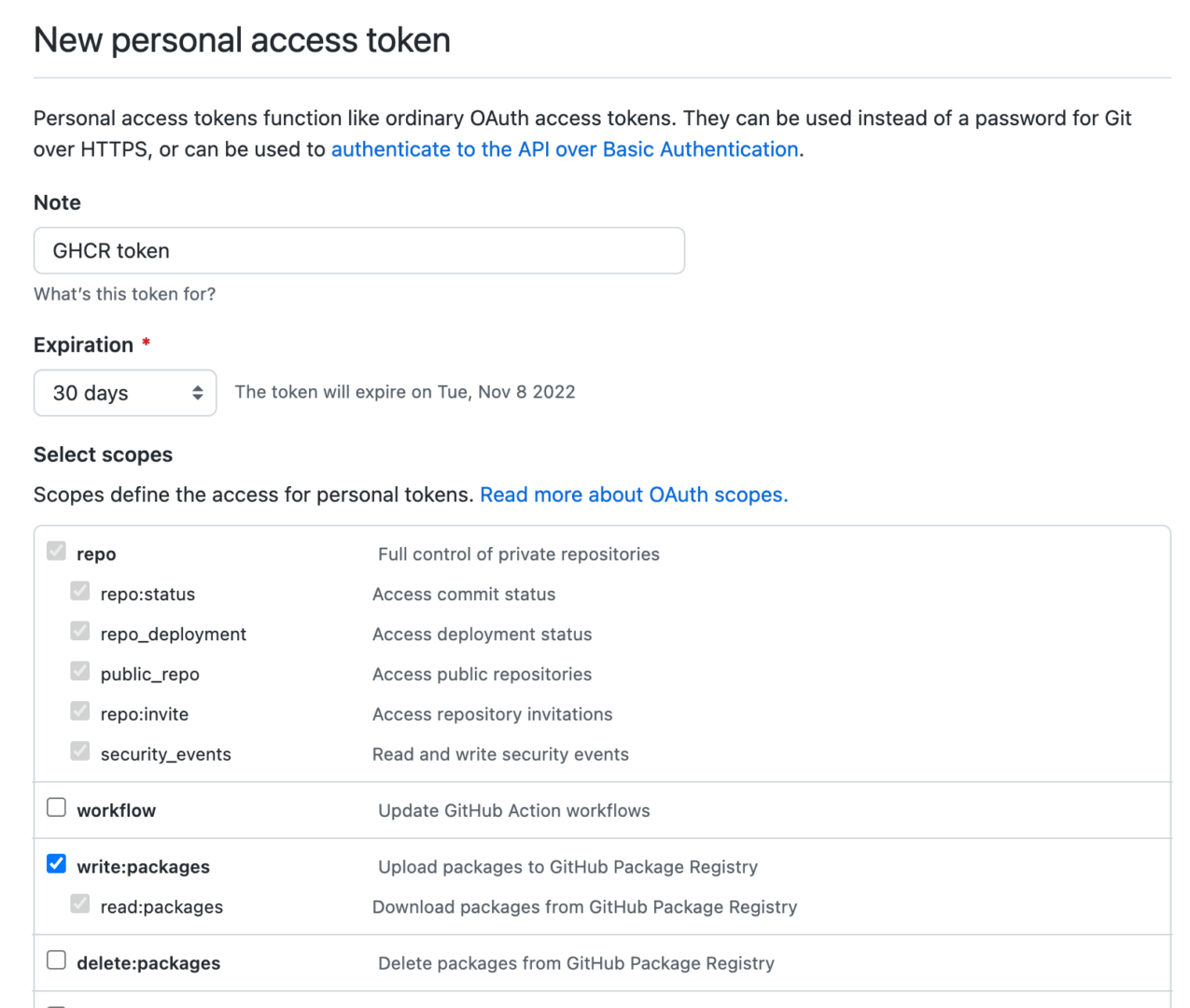 Manually publish images to GitHub Container Registry (GHCR) – Gerald on IT