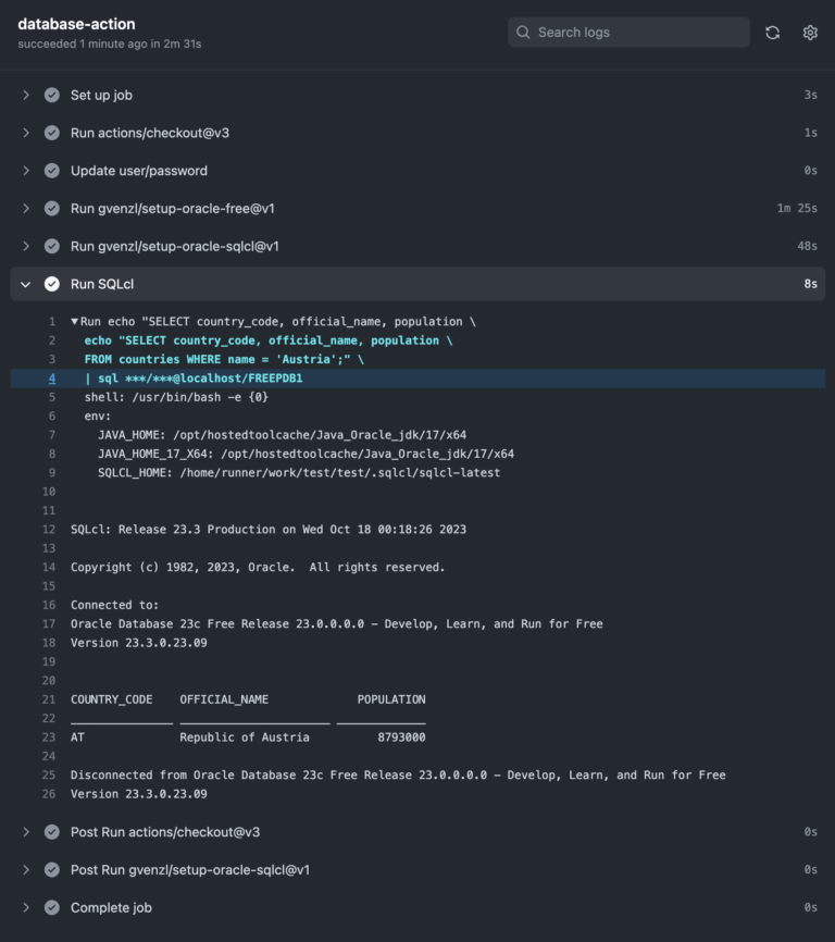 How to Use Databases Inside GitHub Actions – Gerald on IT