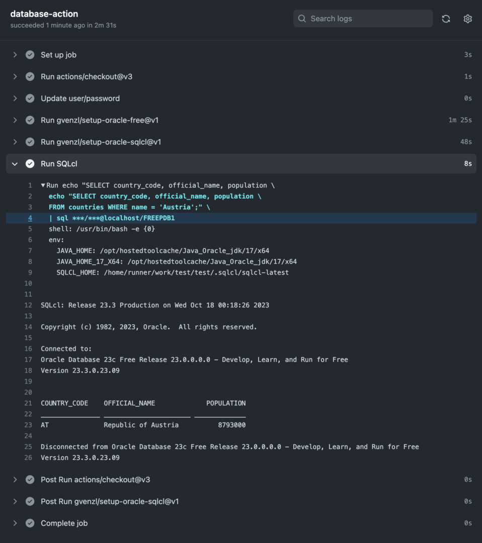 How to Use Databases Inside GitHub Actions – Gerald on IT