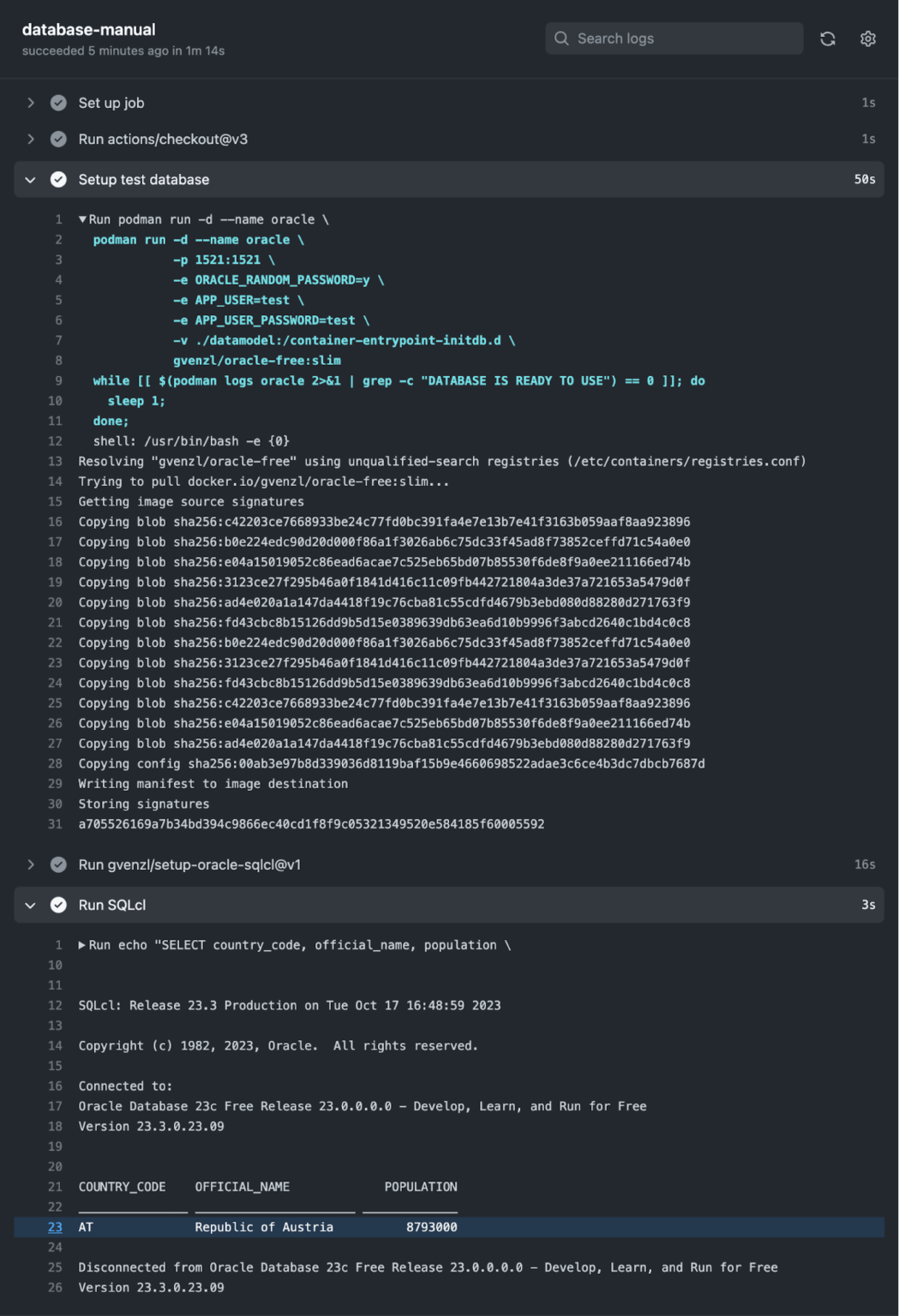 How to Use Databases Inside GitHub Actions – Gerald on IT