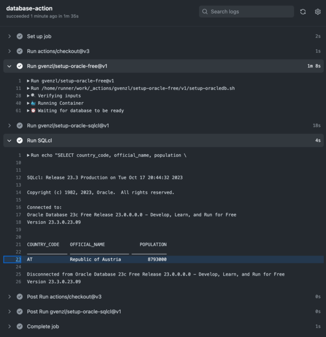 How To Use Databases Inside Github Actions Gerald On It