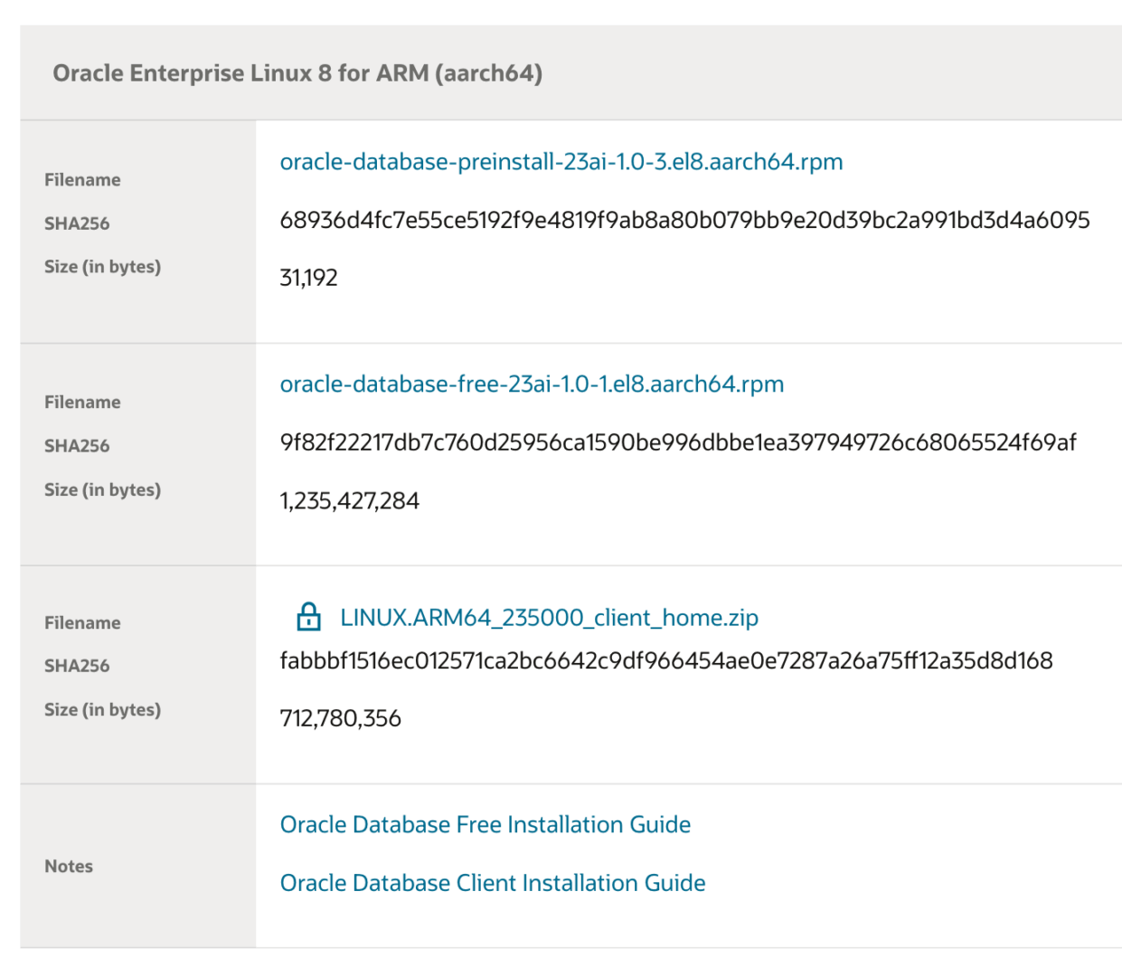 Oracle Database 23.5 Free for ARM and multi-platform images now ...